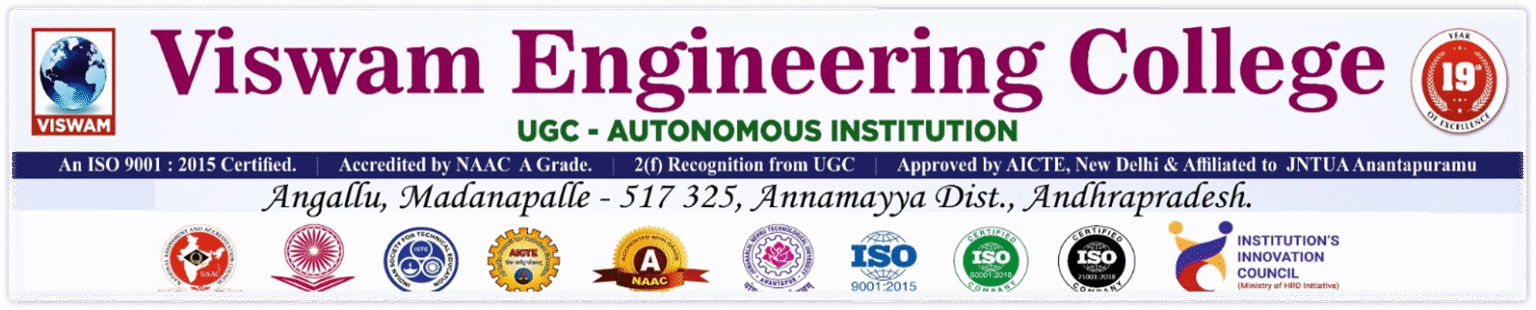 Viswam Engineering College – Viswam – The Best Choice for Future Engineers